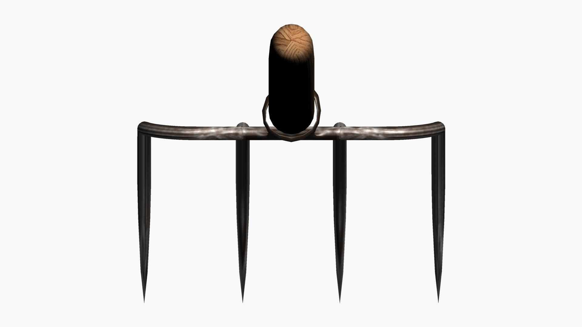 Hayfork Pitchfork Tool 3D Model - TurboSquid 1672578