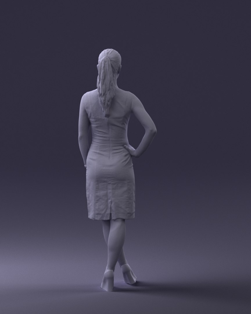 3d Scan Woman