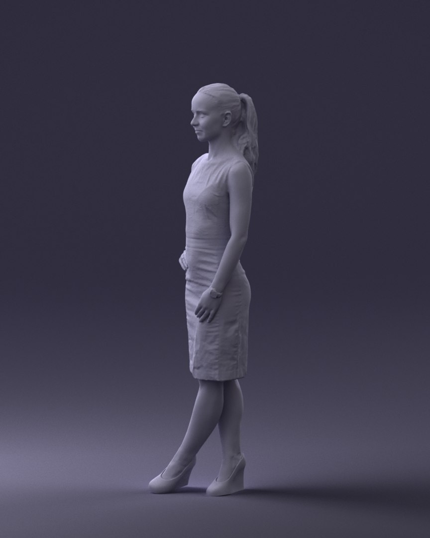 3d Scan Woman