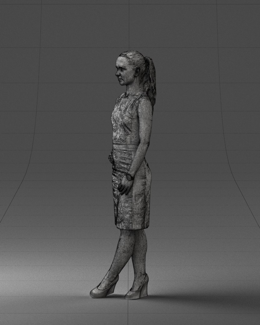 3d Scan Woman