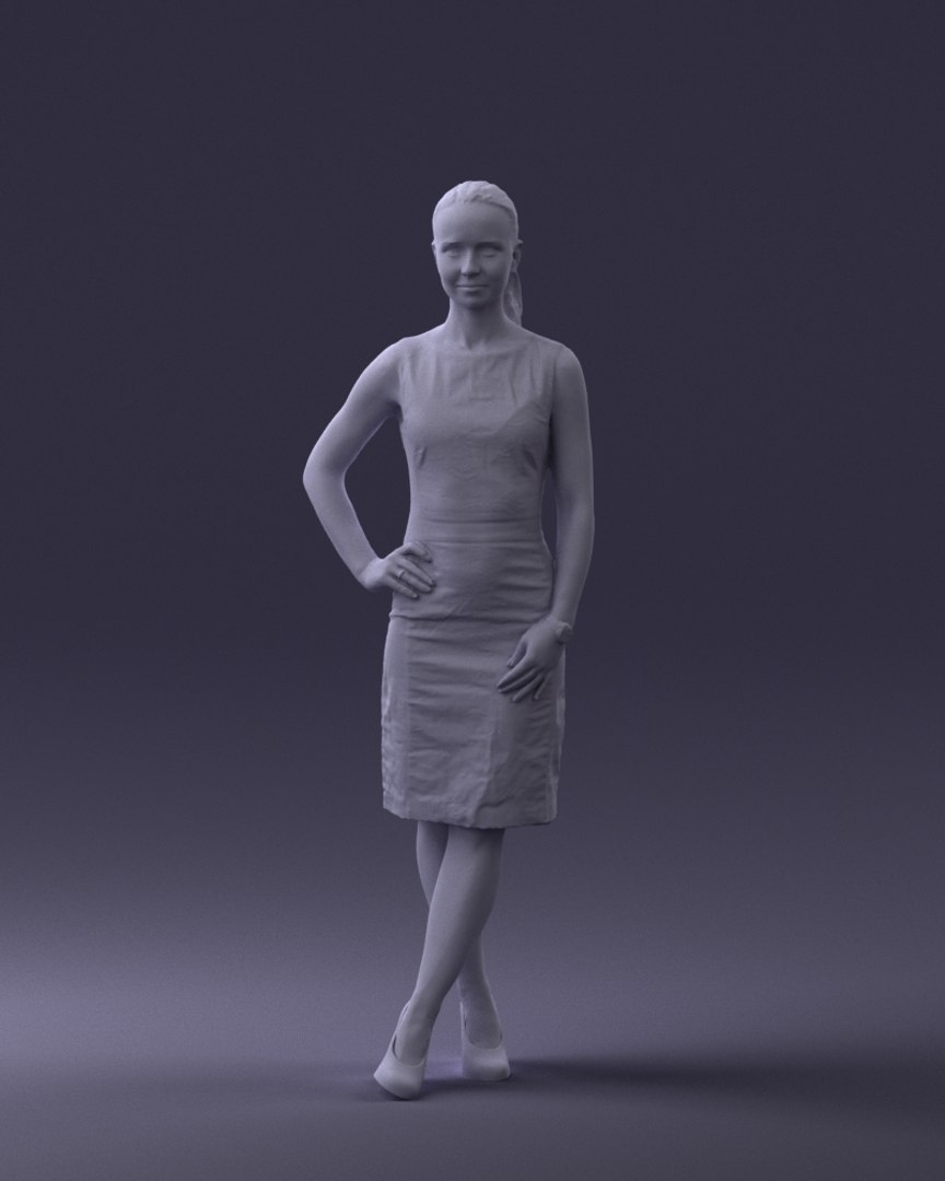 3d Scan Woman