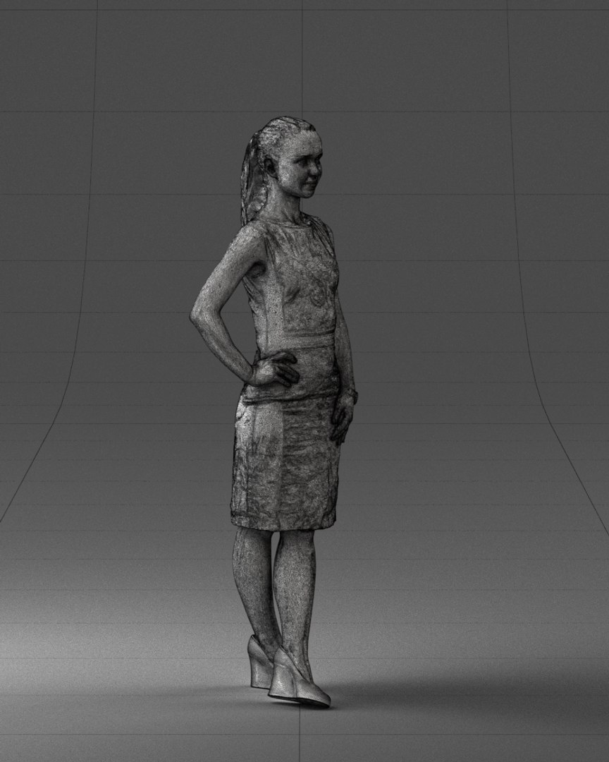 3d Scan Woman