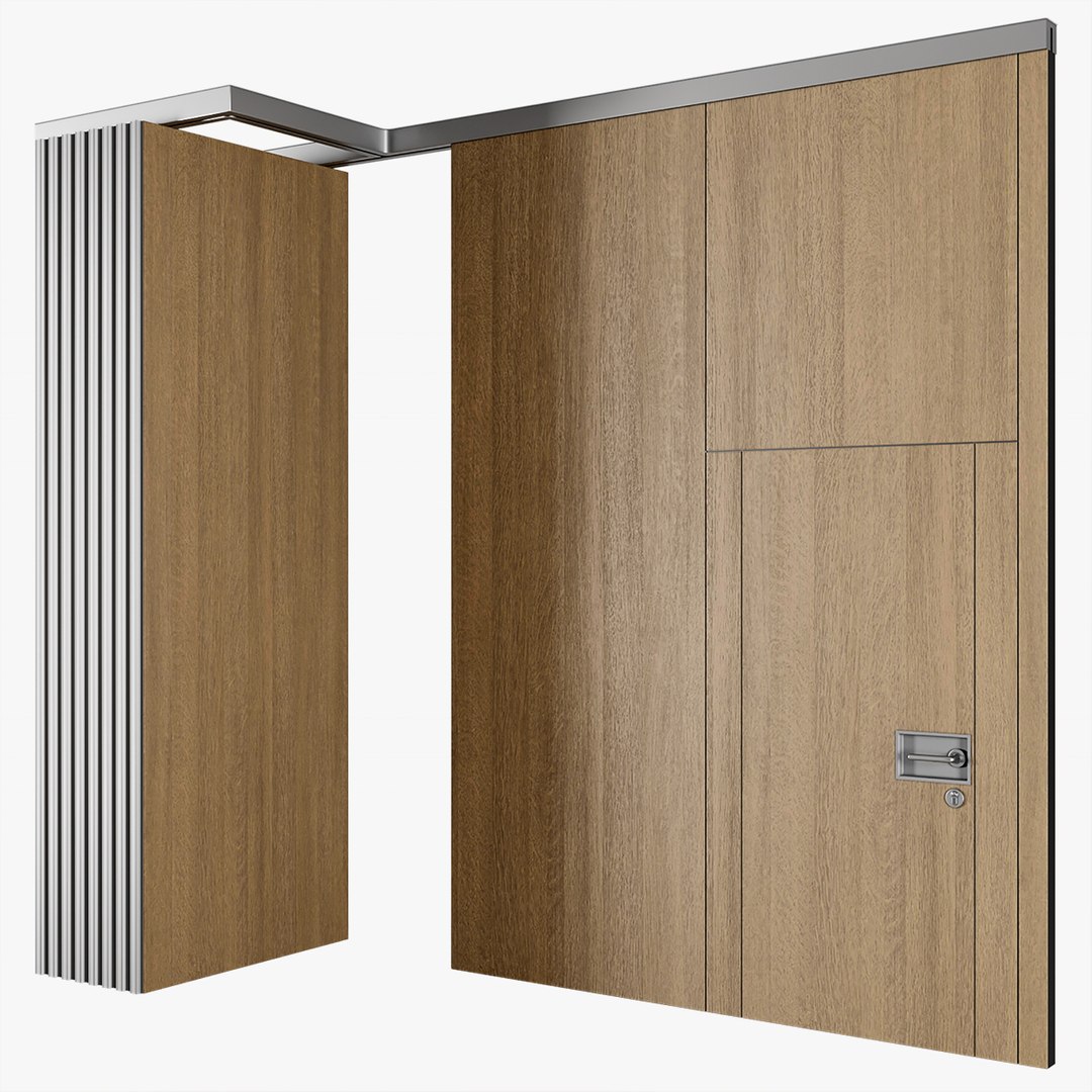 3D Sound-Proof Sliding Partition Walls - TurboSquid 1909127