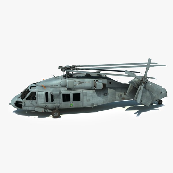 modelo 3d MH60-S versión doblada - TurboSquid 712271