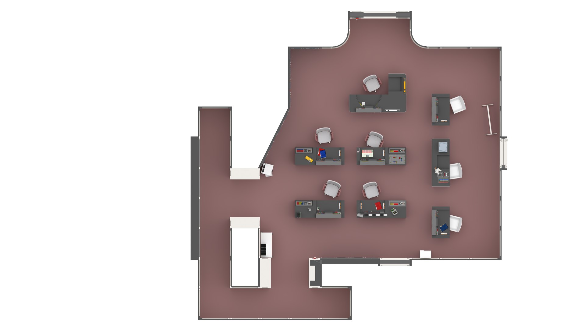 Command Center 2 3D Model - TurboSquid 2123218