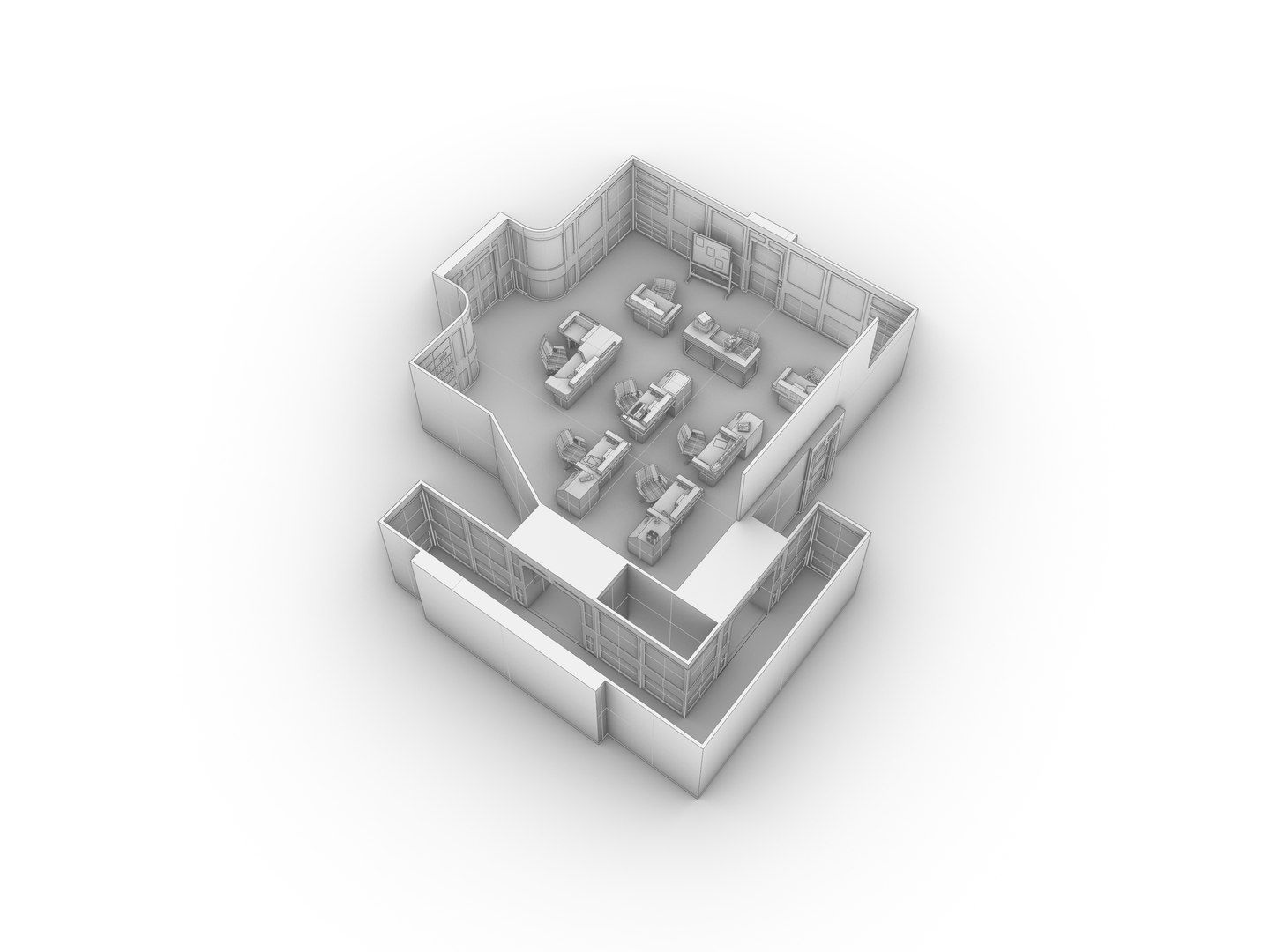 Command Center 2 3D Model - TurboSquid 2123218