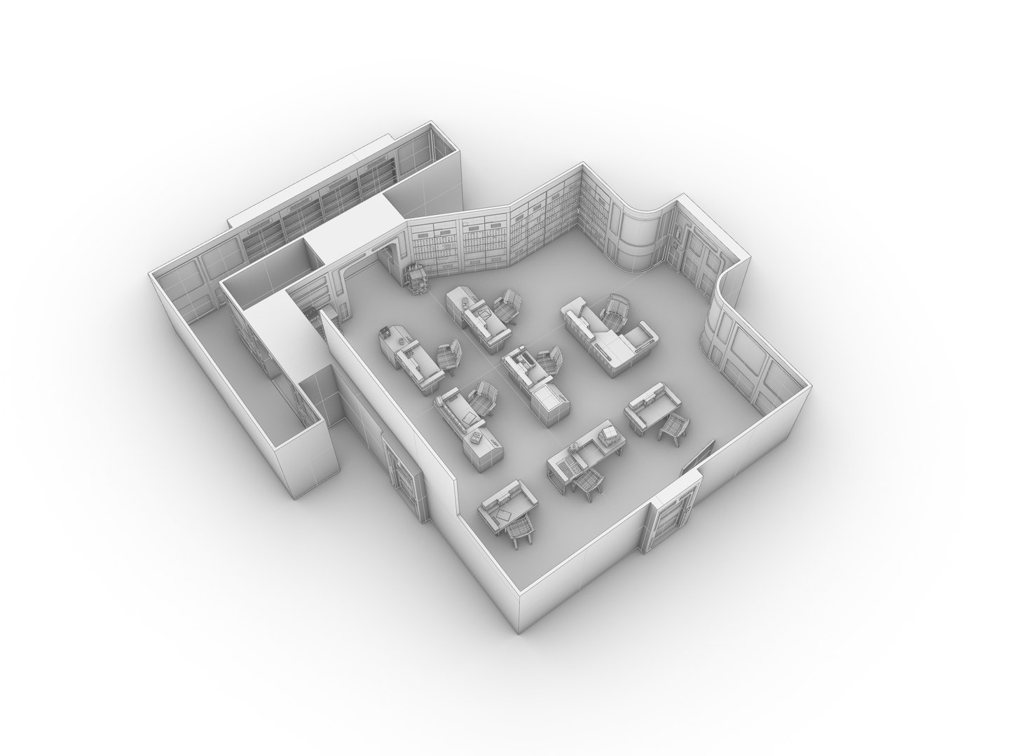 Command Center 2 3D Model - TurboSquid 2123218