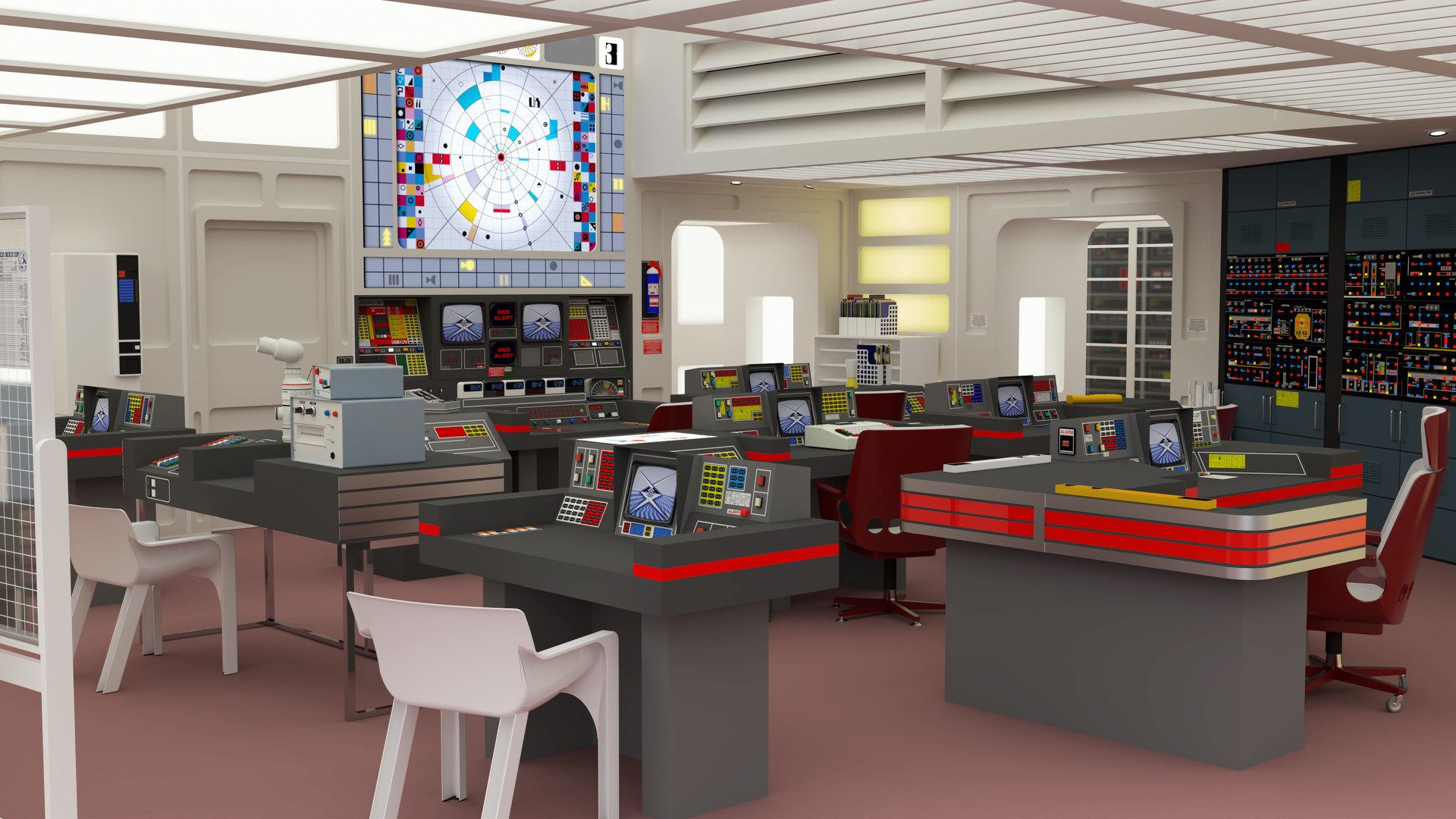 Command Center 2 3D Model - TurboSquid 2123218