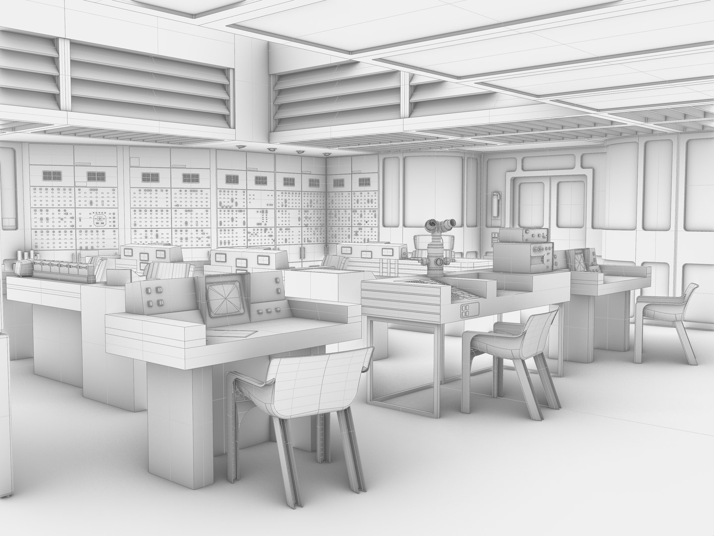 Command Center 2 3D Model - TurboSquid 2123218