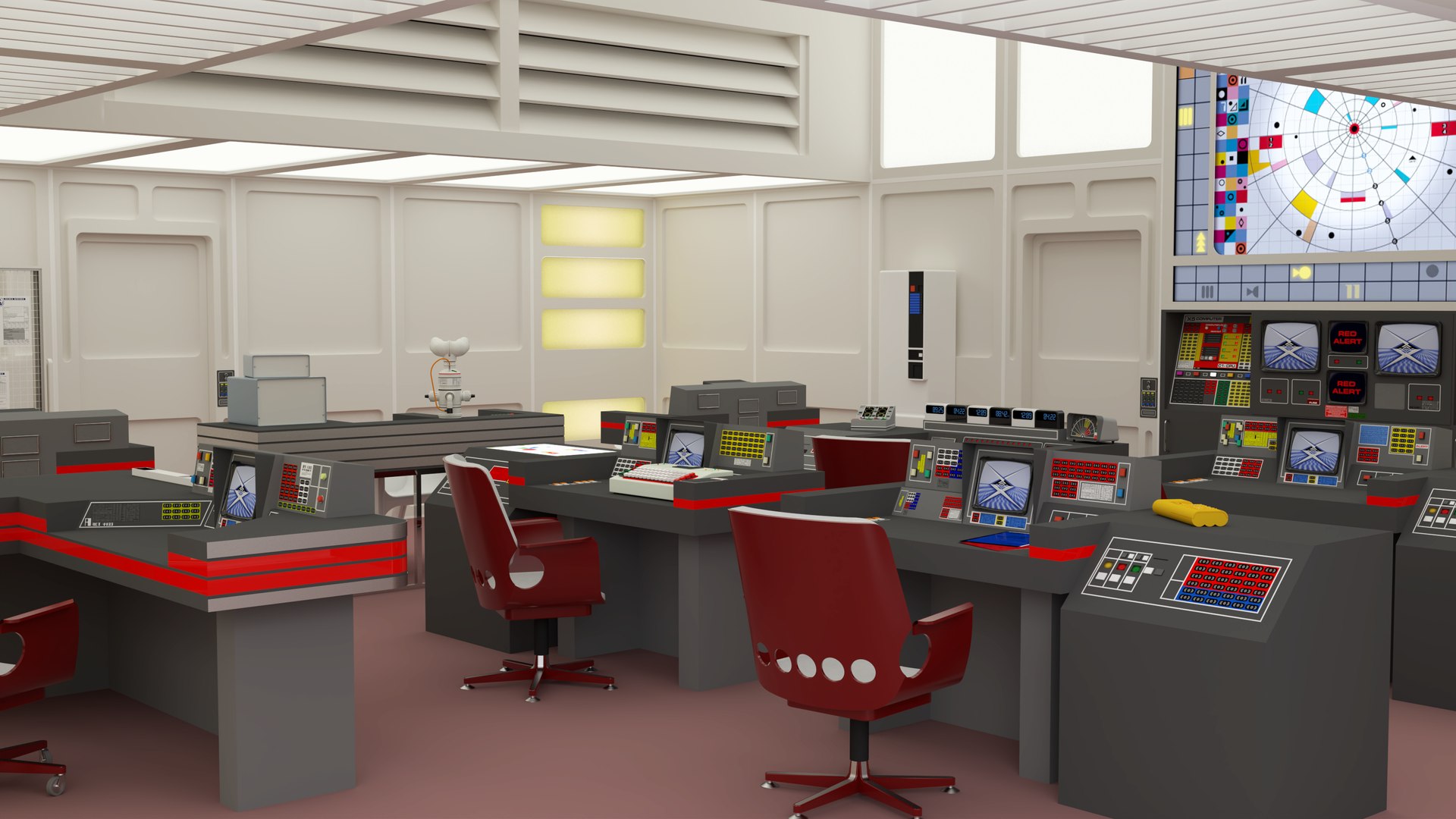Command Center 2 3D Model - TurboSquid 2123218