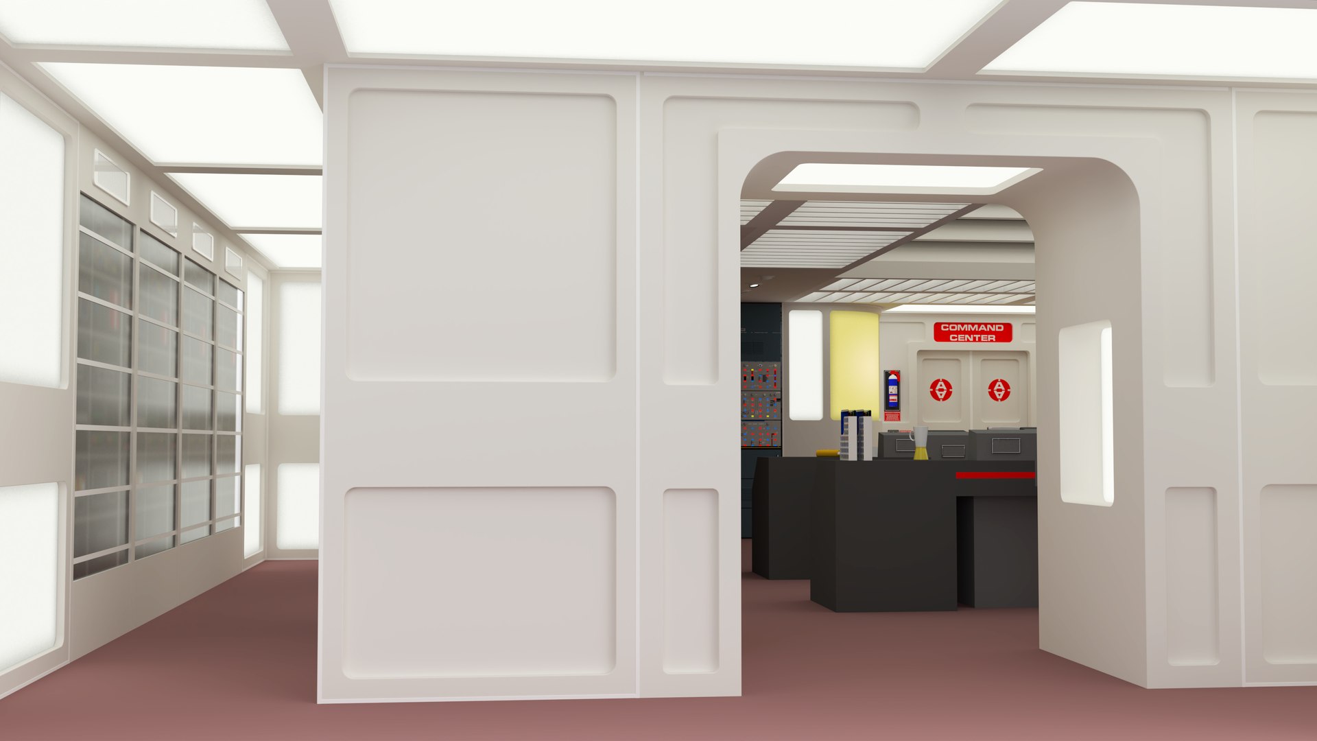 Command Center 2 3D Model - TurboSquid 2123218