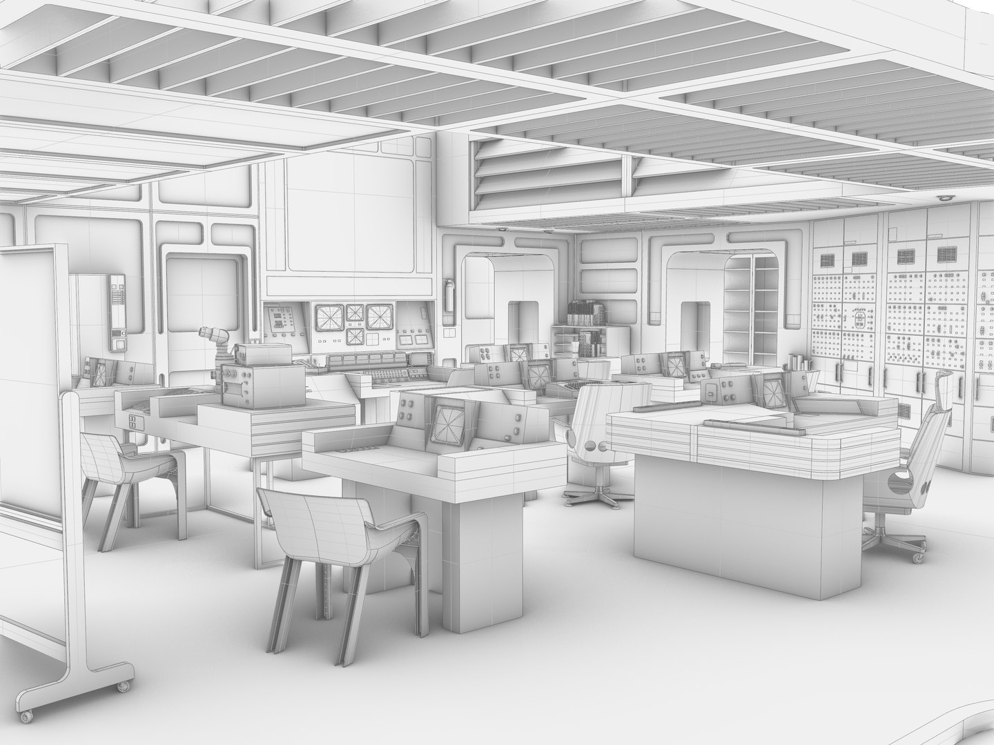 Command Center 2 3D Model - TurboSquid 2123218