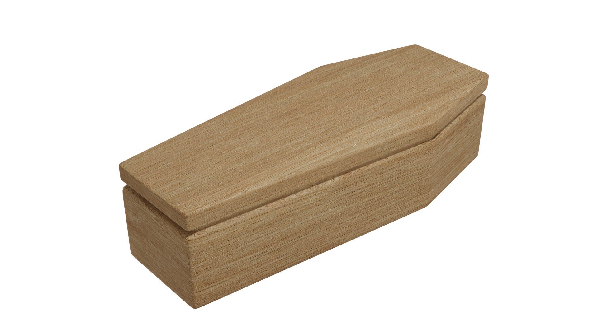 Wooden Coffin 3D - TurboSquid 2132590
