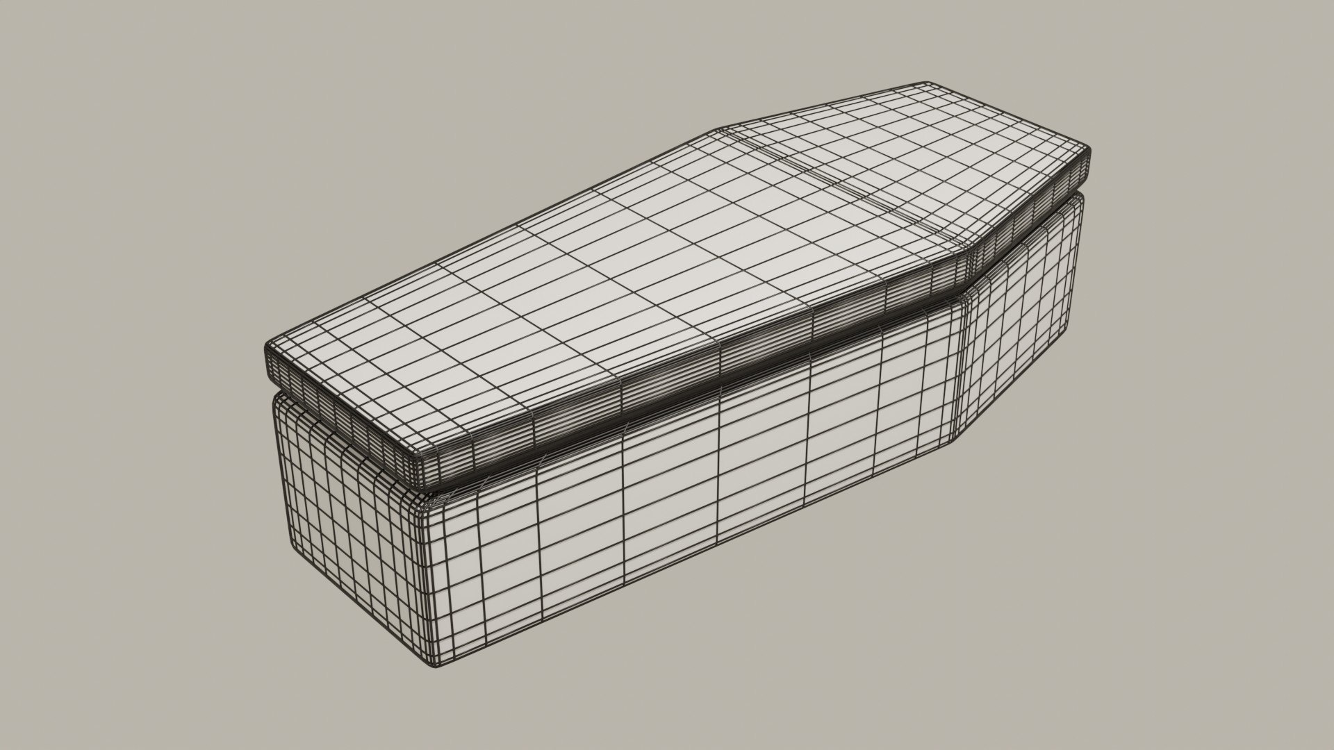 Wooden Coffin 3D - TurboSquid 2132590