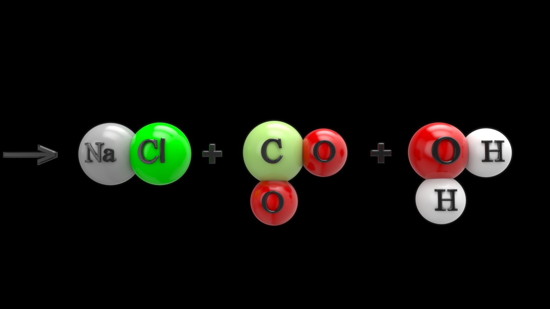 Formation Of Nacl 3D Model - TurboSquid 2337637