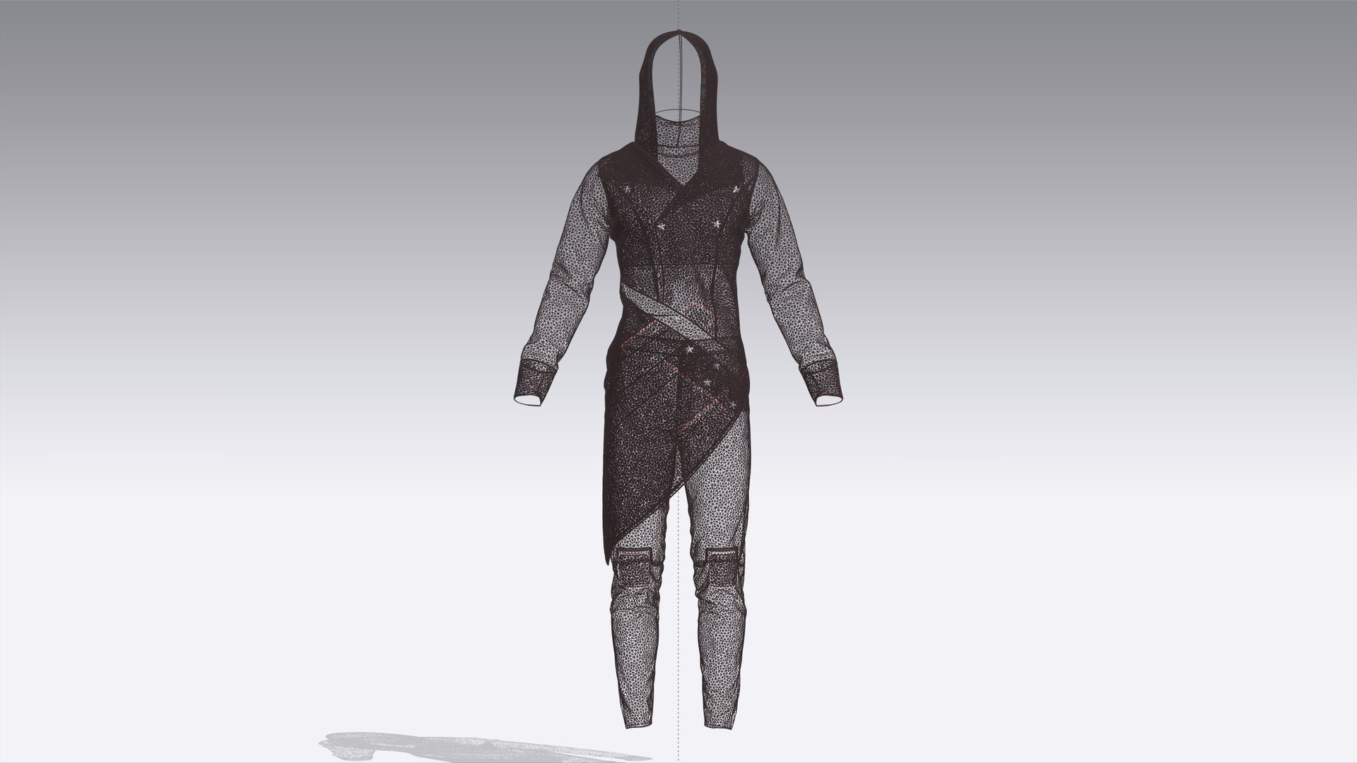 3D Men Assassin Outfit Model - TurboSquid 2396859