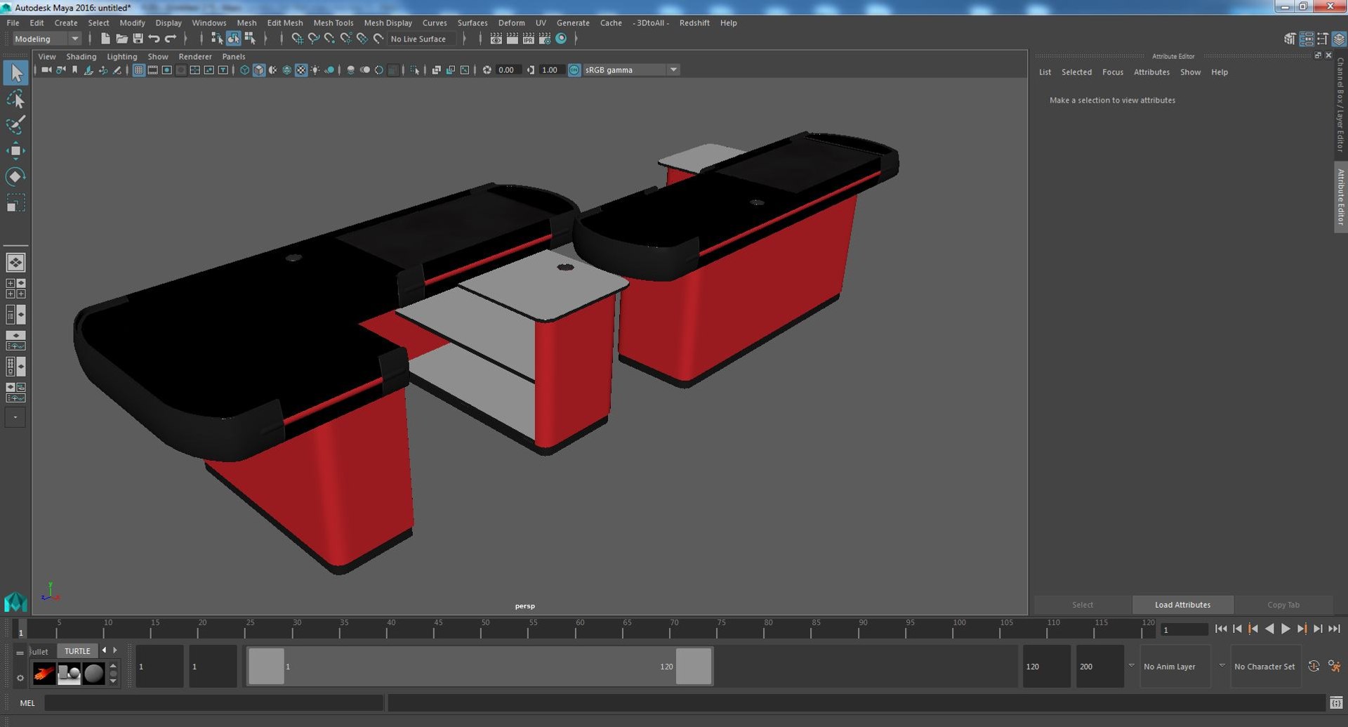 3D Supermarket Checkout Counters Set Red - TurboSquid 2180114