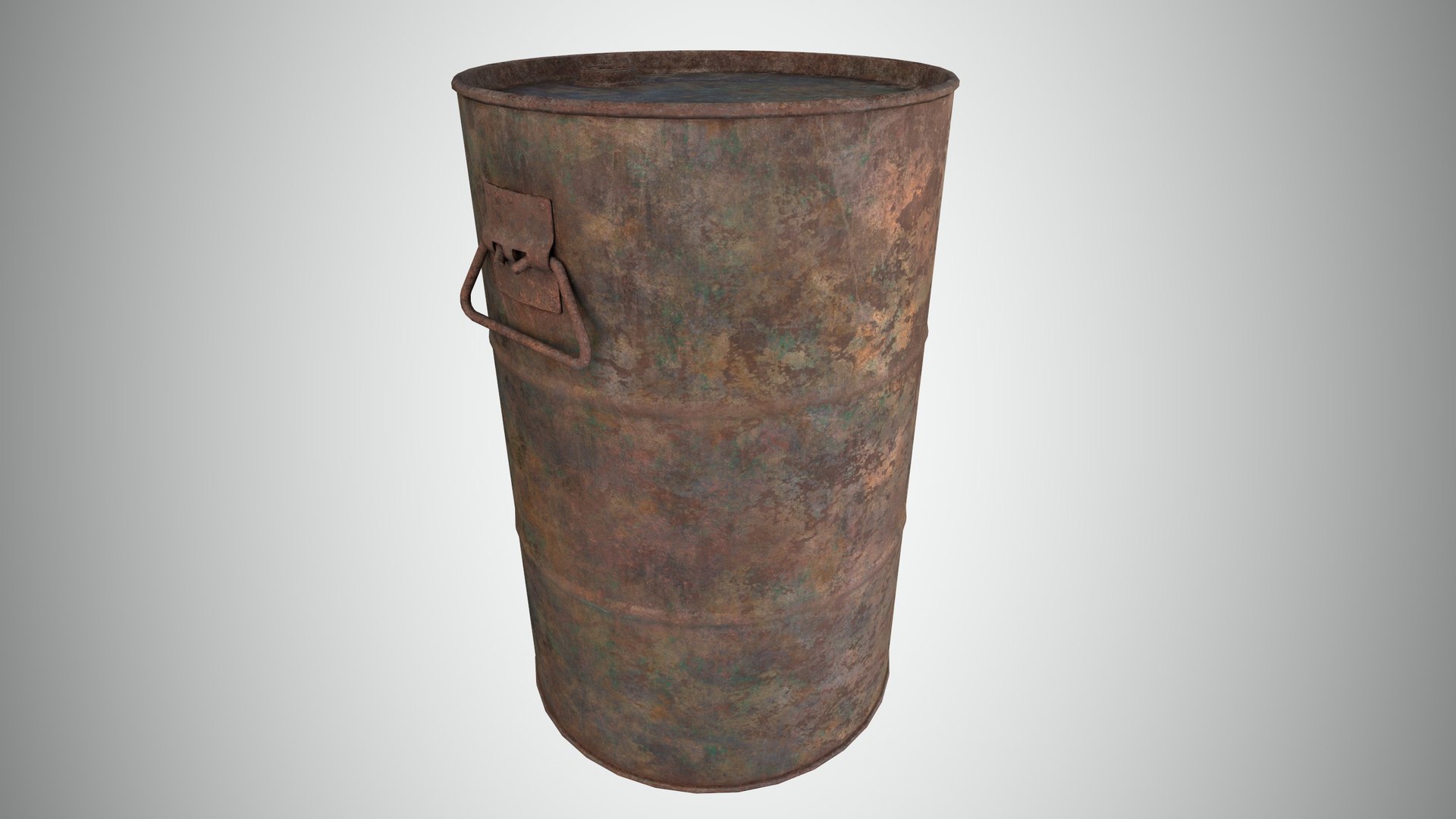 Steel Drum Food Grade 3D Model - TurboSquid 2158596