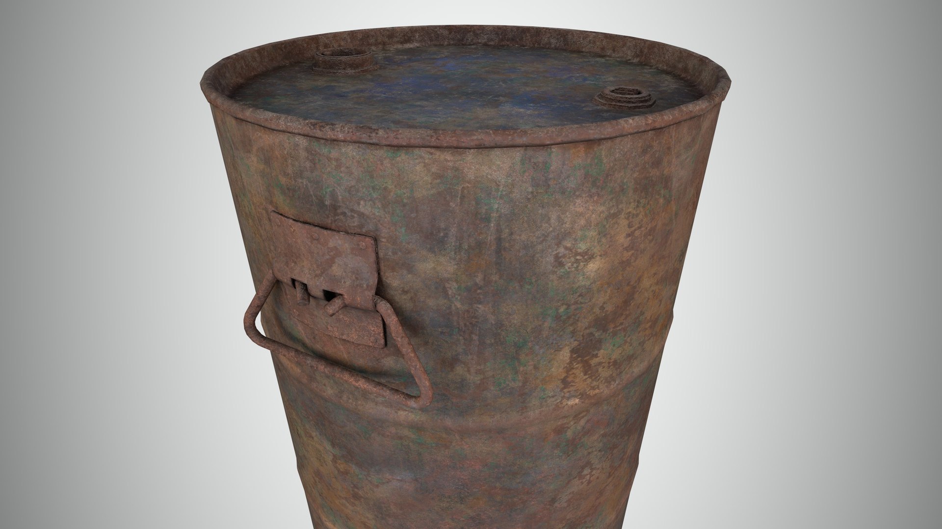 Steel Drum Food Grade 3D Model - TurboSquid 2158596