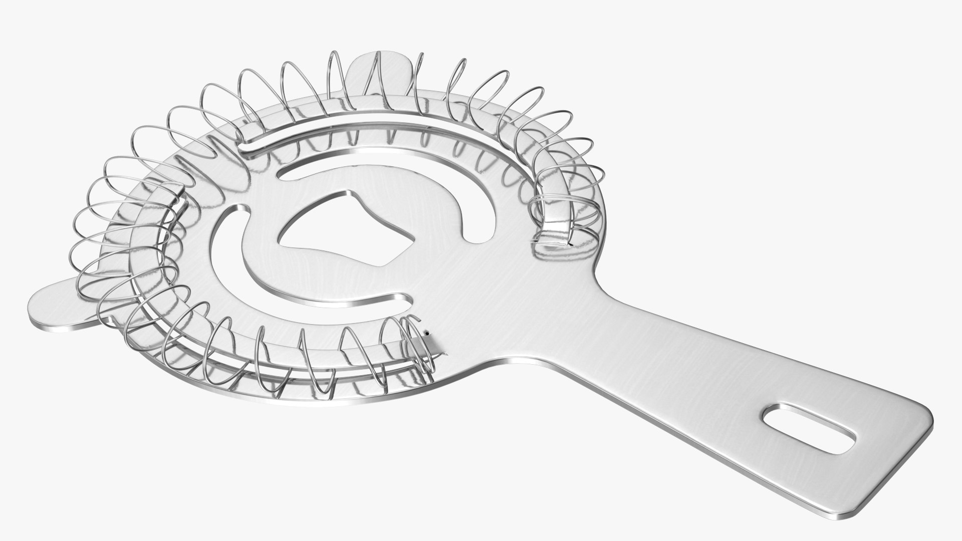 Strainer Stainless Steel 3D Model - TurboSquid 1772724
