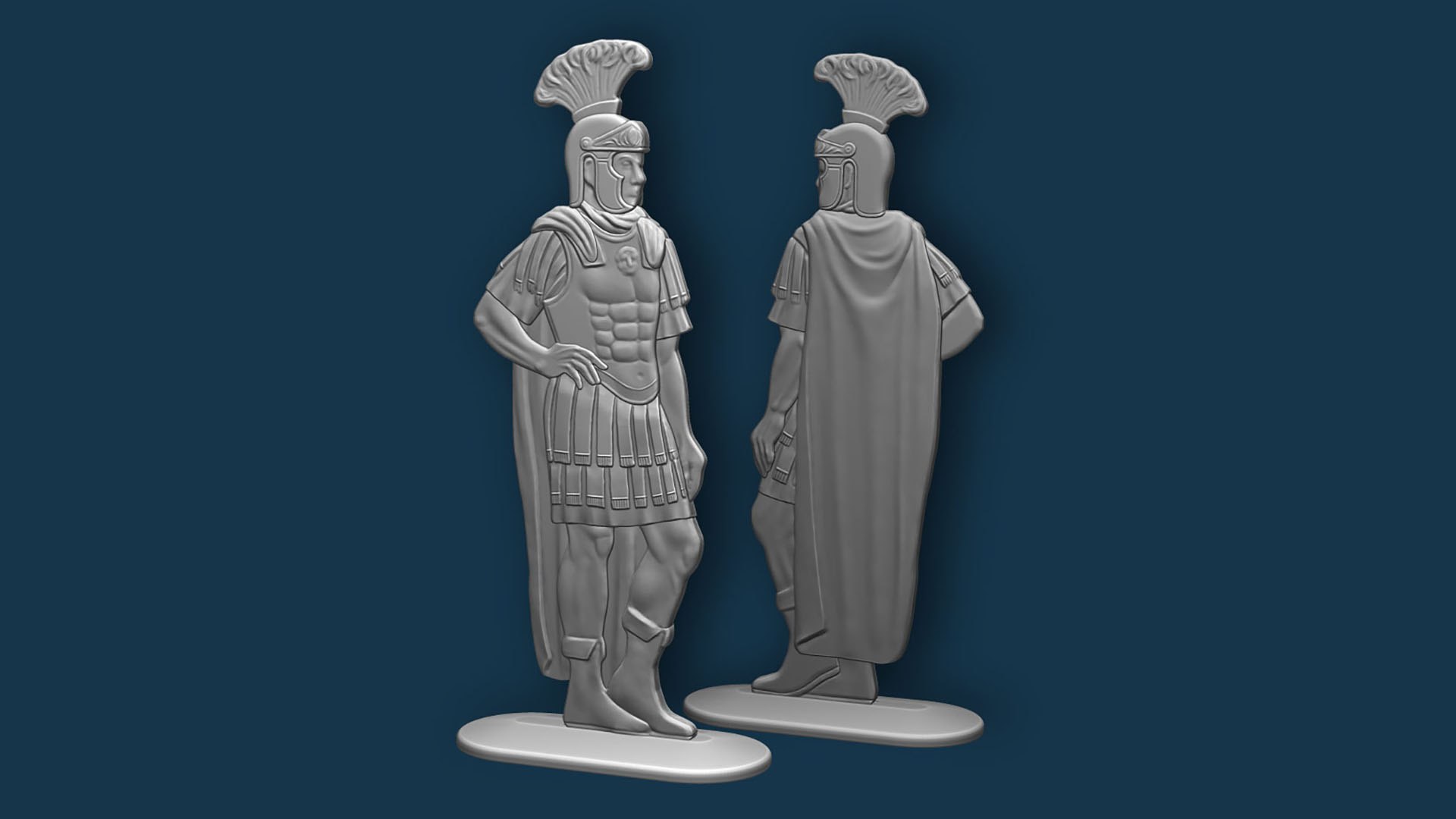 3D Roman Legionnaires Print For FDM And RESIN Printers Model ...