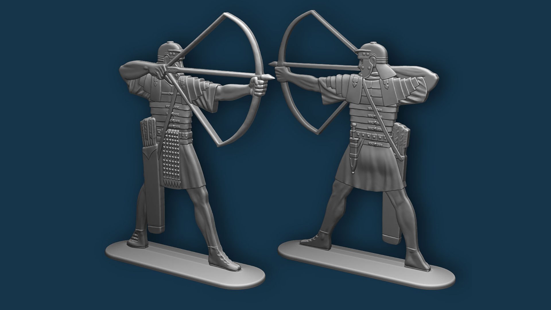 3D Roman Legionnaires Print For FDM And RESIN Printers Model ...