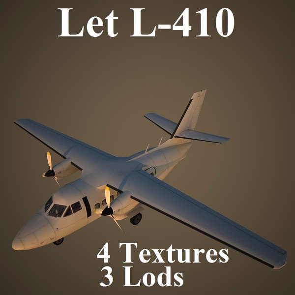 Let L-410 3D Models for Download | TurboSquid