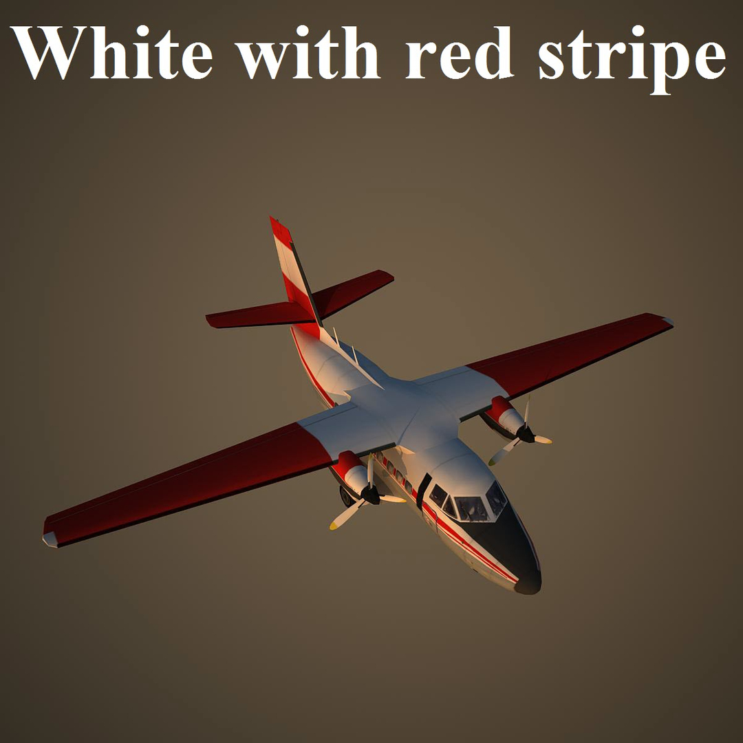 Let Turbolet Low-poly 3d Model