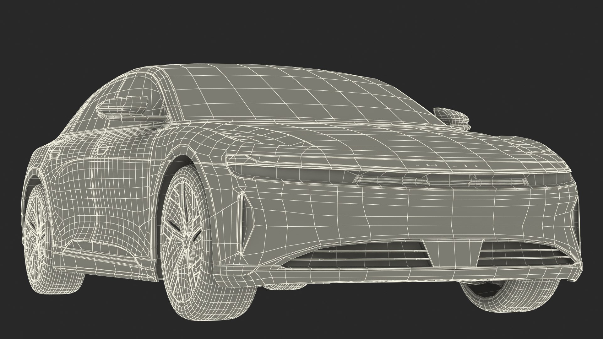Electric Luxury Sedan Lucid Air 3D model - TurboSquid 1752812