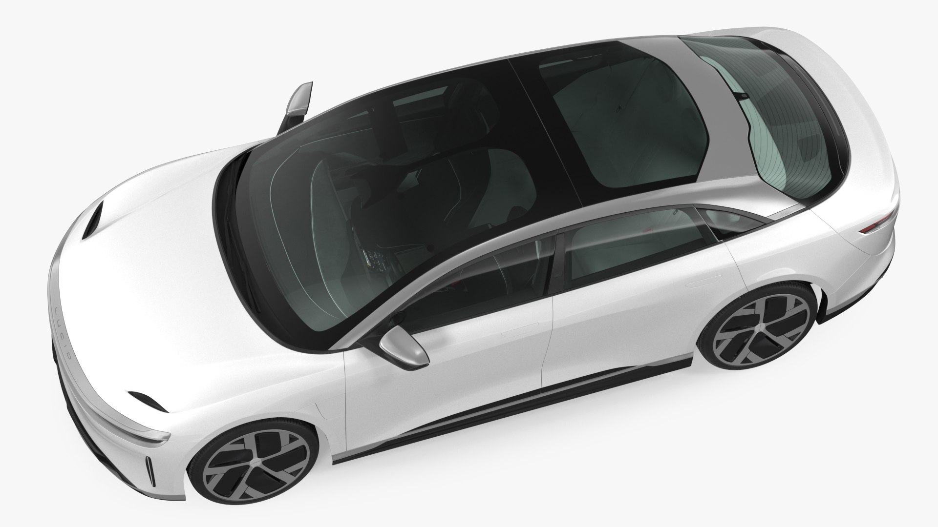 Electric Luxury Sedan Lucid Air 3D model - TurboSquid 1752812