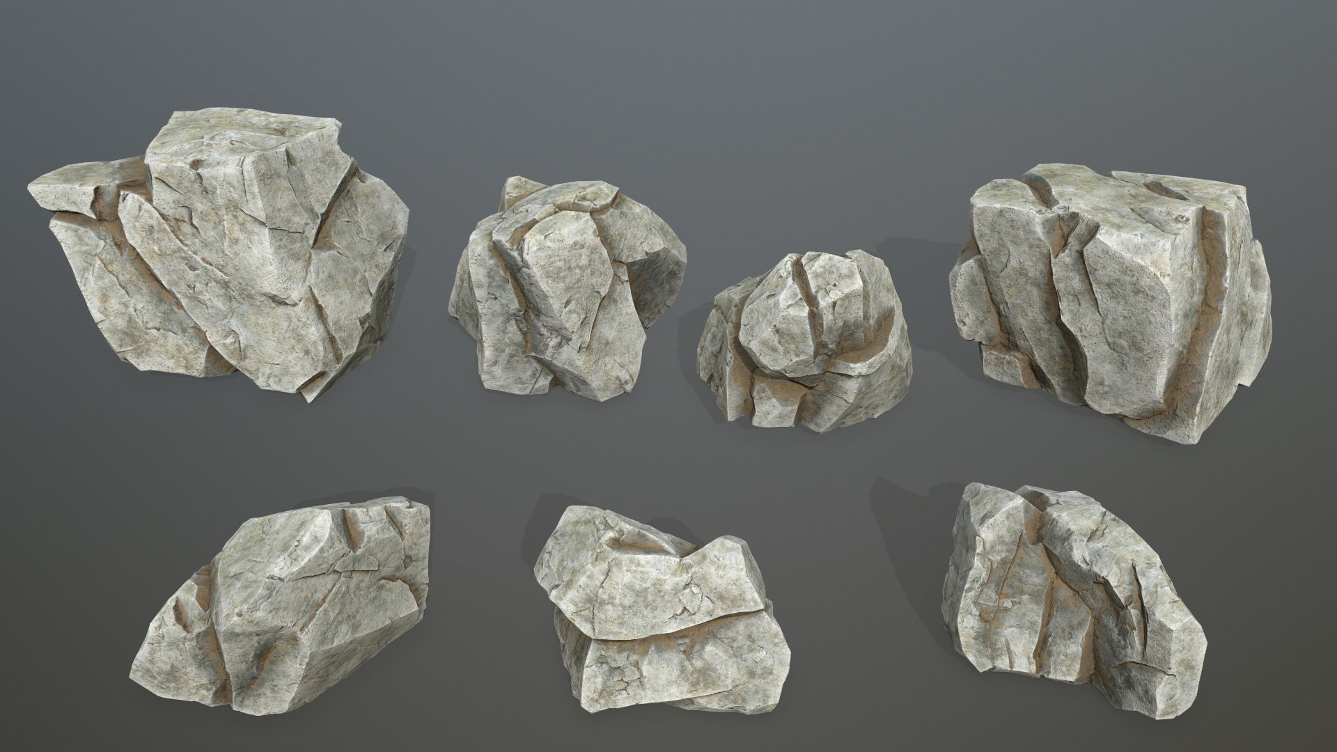White Rocks 3D Model - TurboSquid 2348968