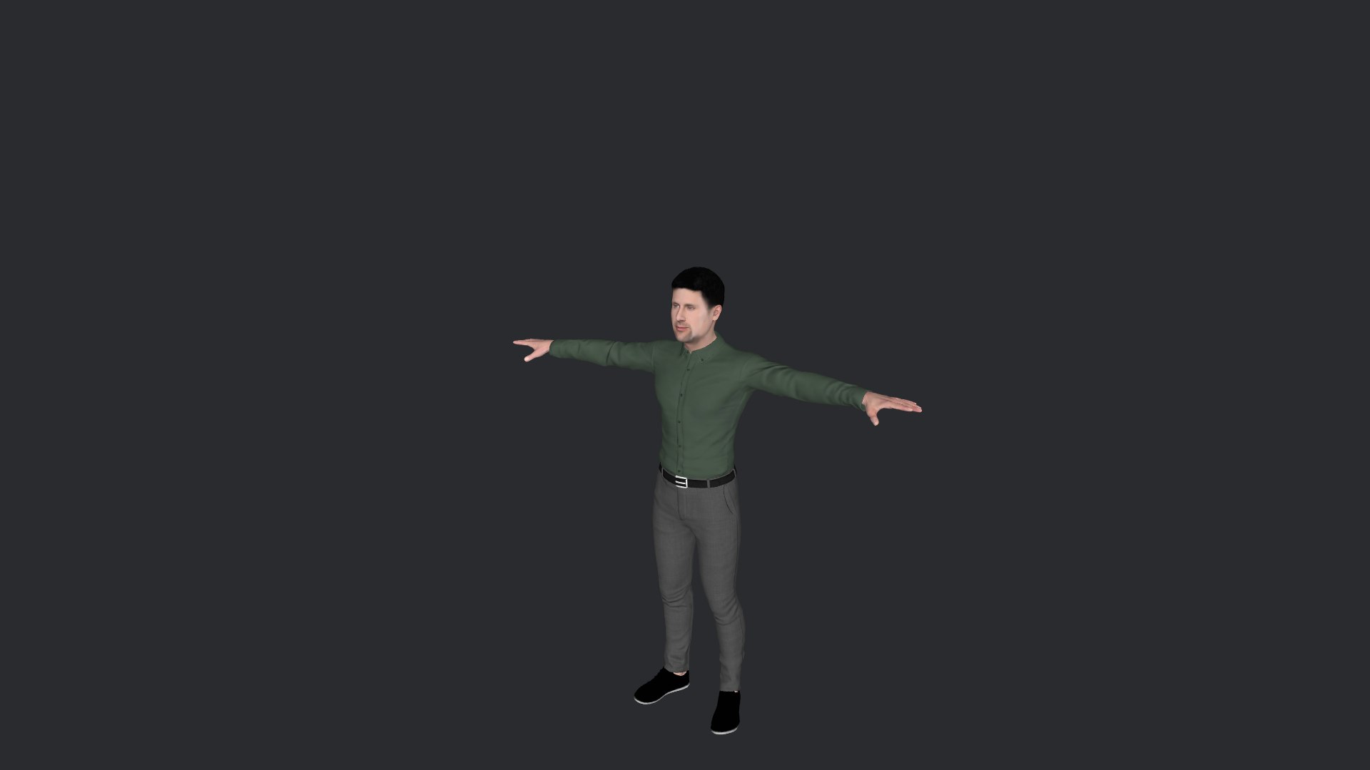 Novak Djokovic Hyper Realistic Full Body Fully Rigged 3D Character 3D ...