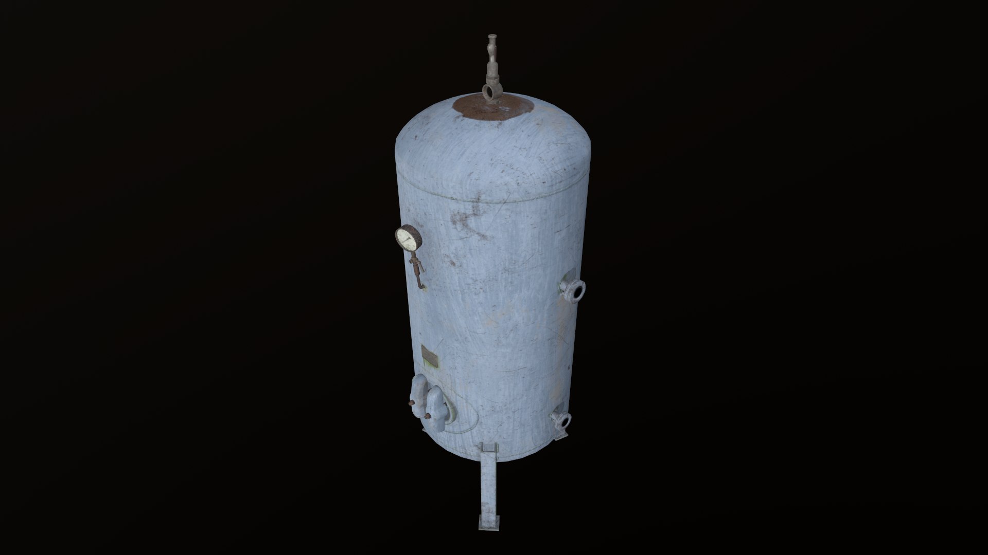 Old Industrial Steam Boiler Barrel 3D - TurboSquid 1806130