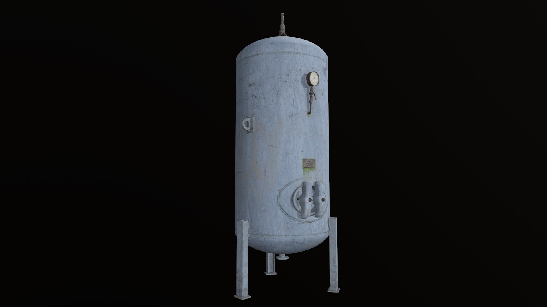 Old Industrial Steam Boiler Barrel 3D - TurboSquid 1806130