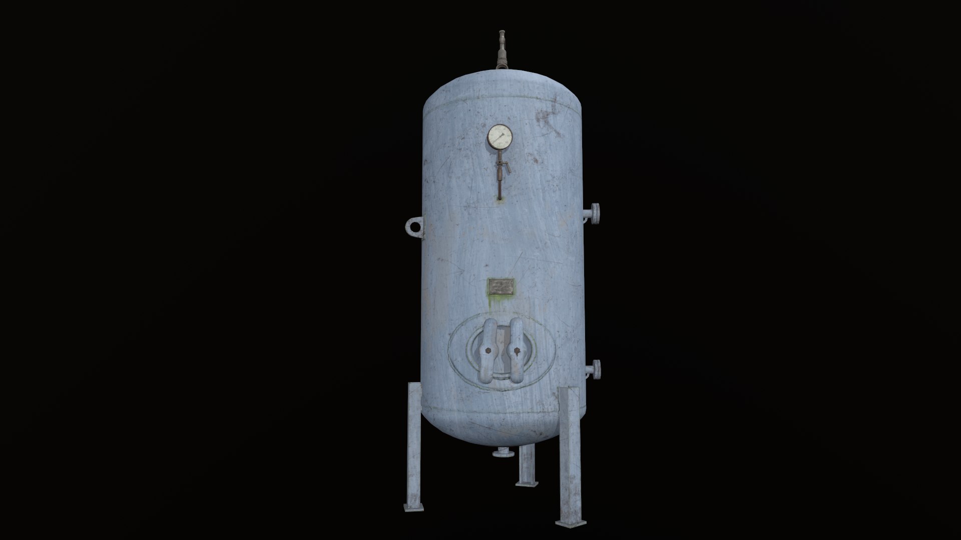 Old Industrial Steam Boiler Barrel 3D - TurboSquid 1806130
