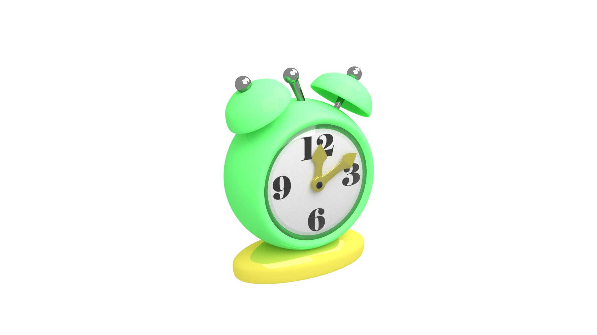 3D Clock Blender Model - TurboSquid 1453292