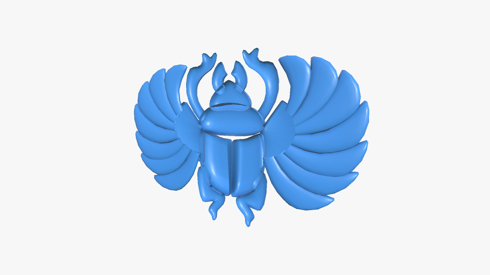 Khepri Mask A09 - Egyptian Gods Character Clothing 3D Model ...