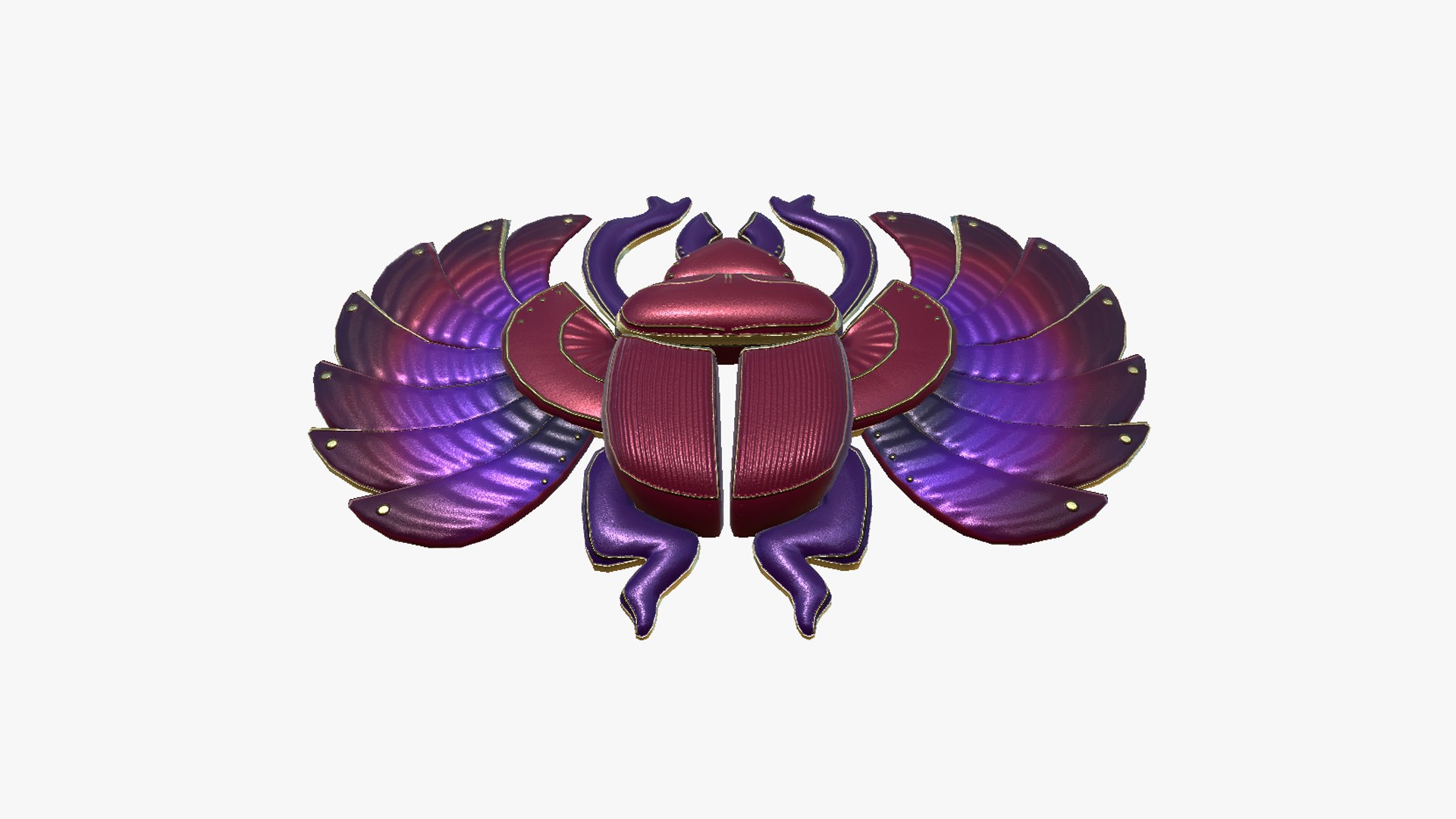 Khepri Mask A09 - Egyptian Gods Character Clothing 3D Model ...