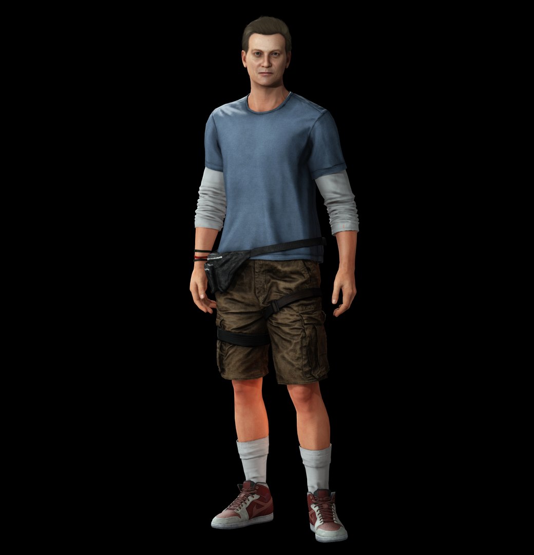 3D Man PBR Game Ready - TurboSquid 2103196