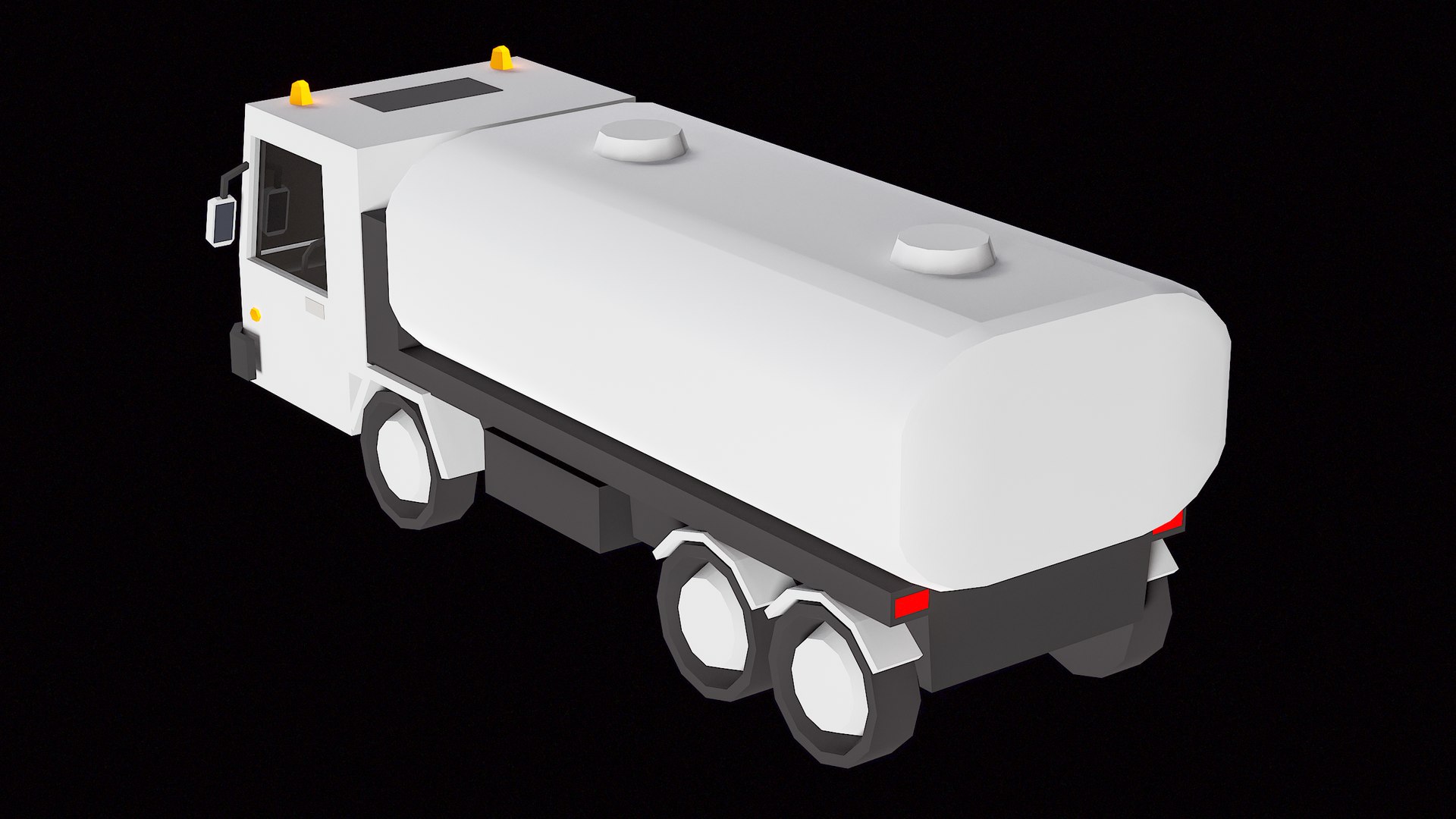 3D Cartoon Airport Refueling Vehicle 04 PBR - TurboSquid 2152796