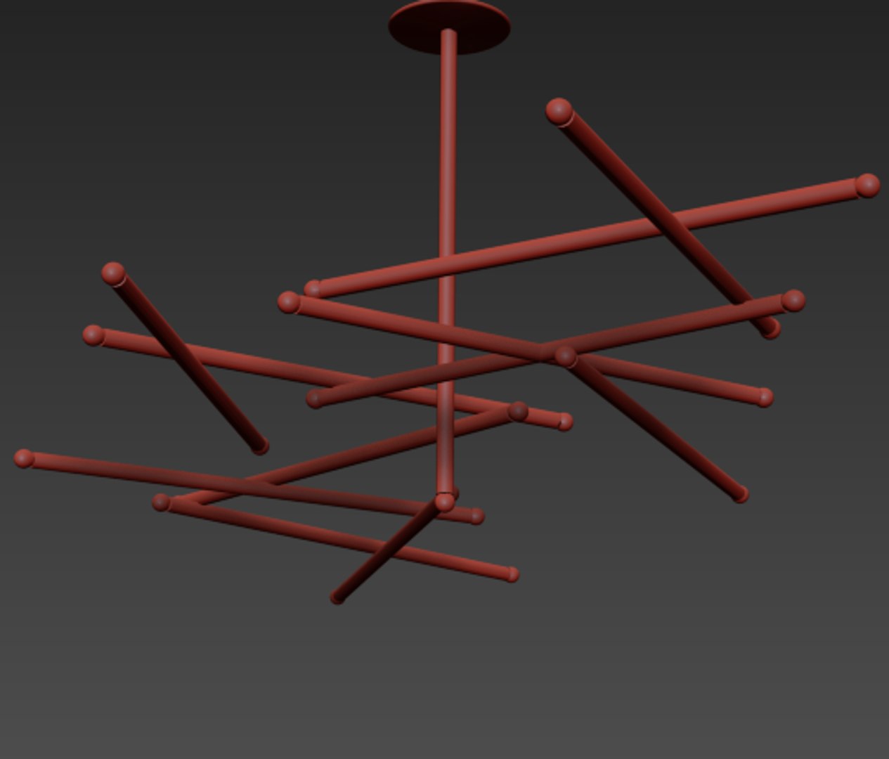 Trendy Light Fixtures 3D Model - TurboSquid 1445043