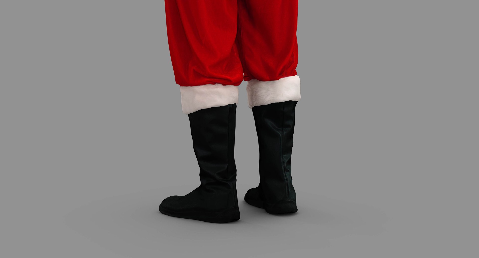 Santa Claus Greeting People Human 3d Max