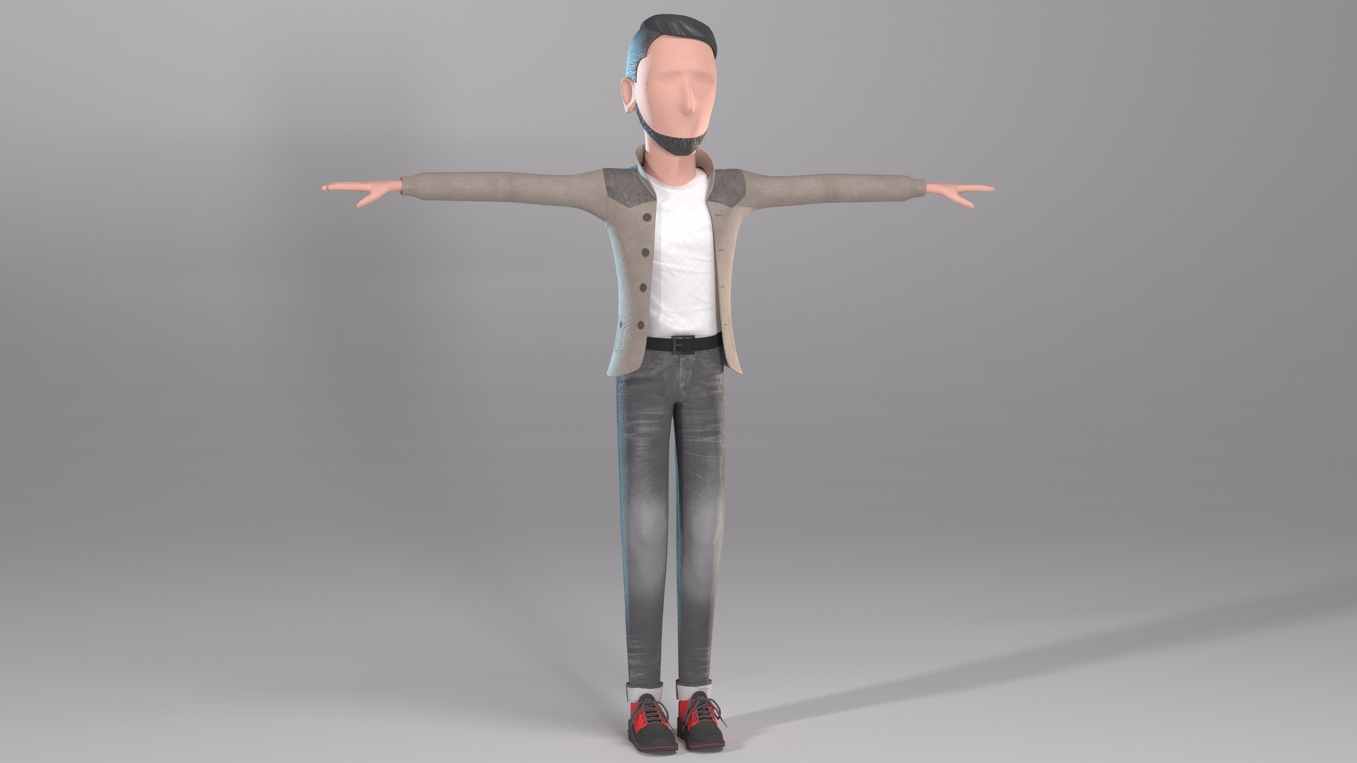 Cartoon Rigged Toon 3D - TurboSquid 1428643