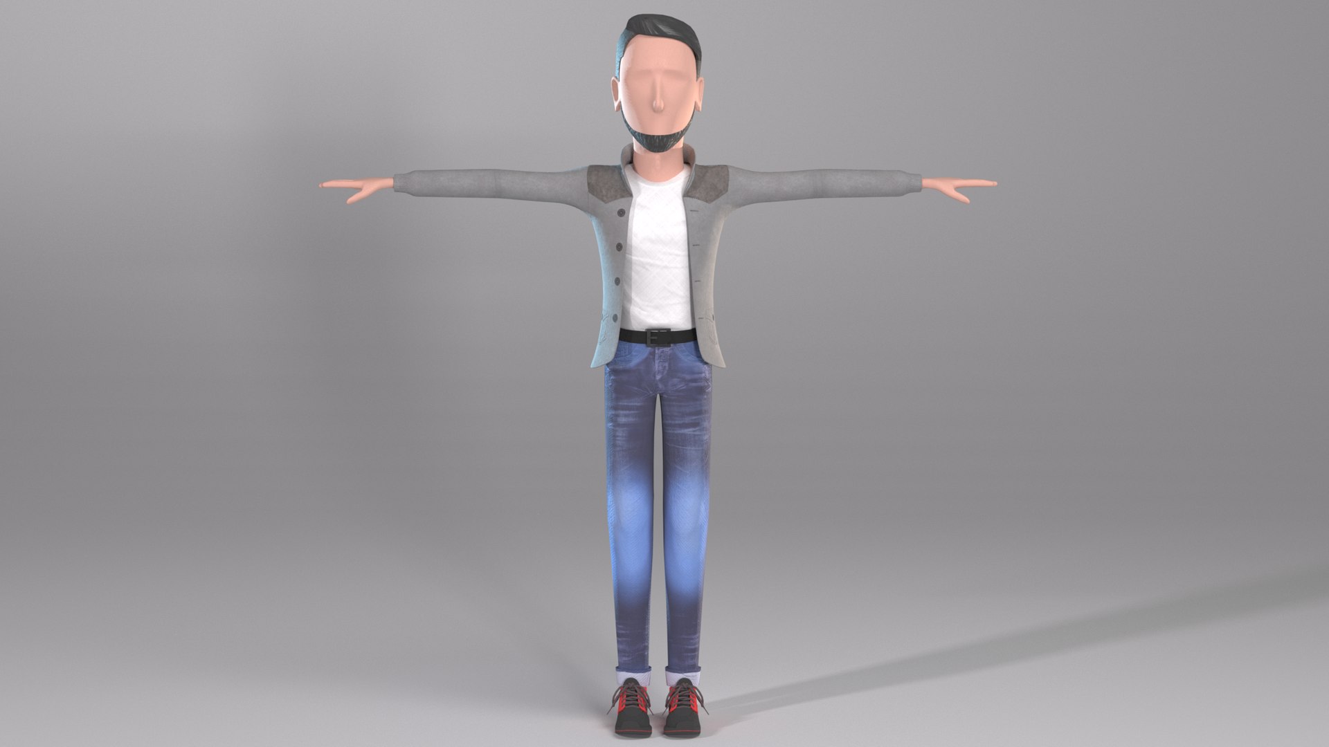 Cartoon Rigged Toon 3D - TurboSquid 1428643