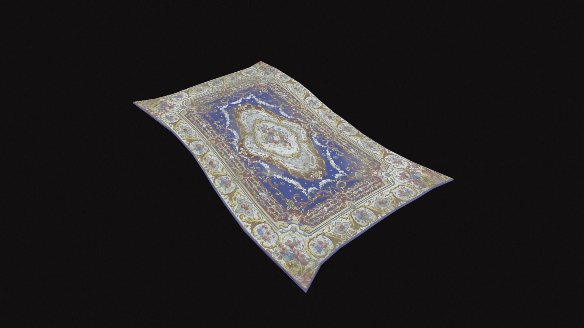 3D Medieval Carpet V7 Model - TurboSquid 2306513