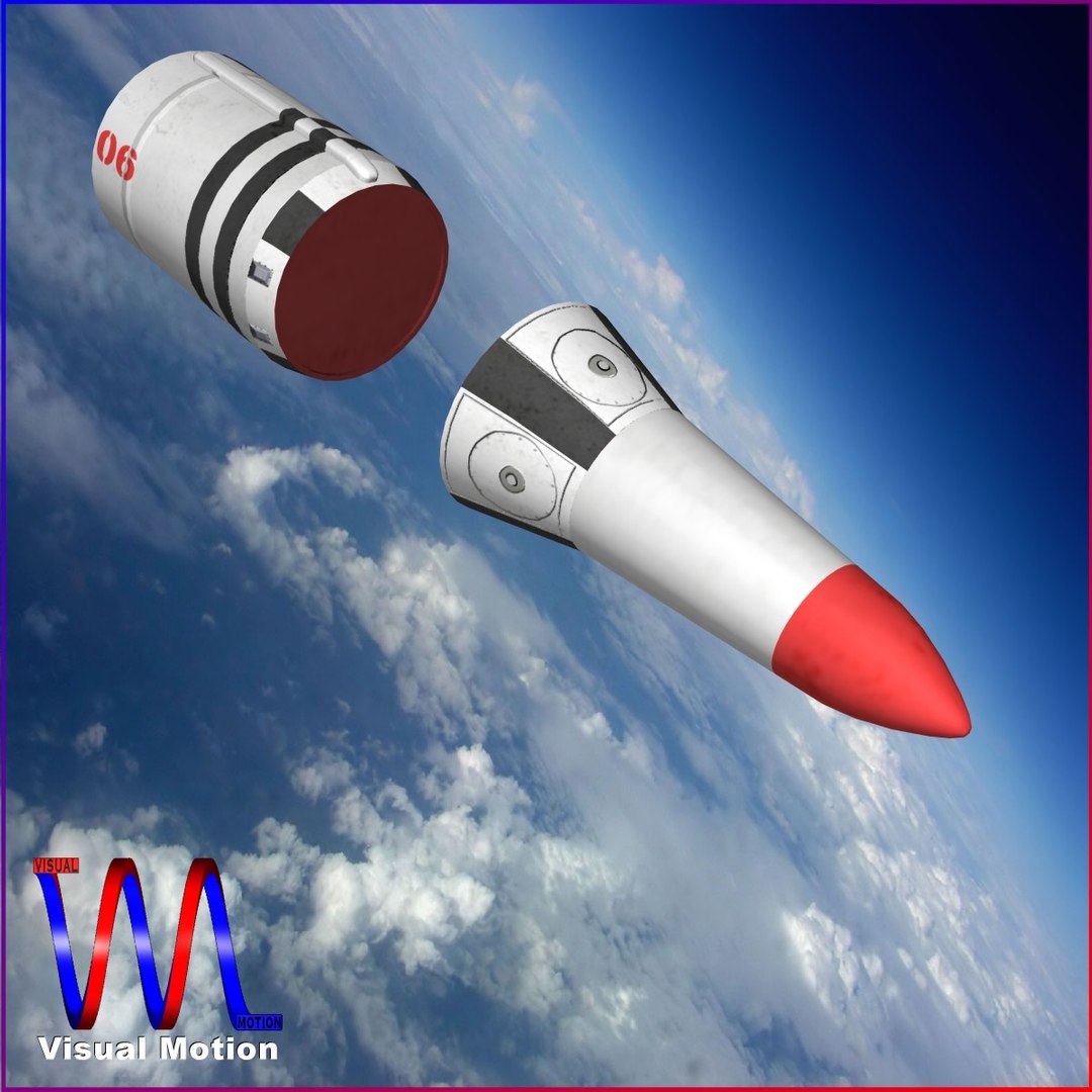 3d Russian Css-5 Missile