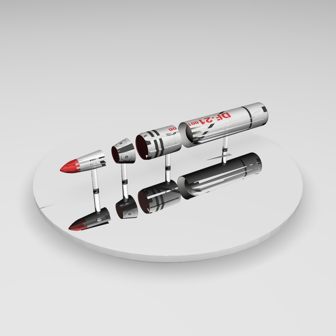 3d russian css-5 missile