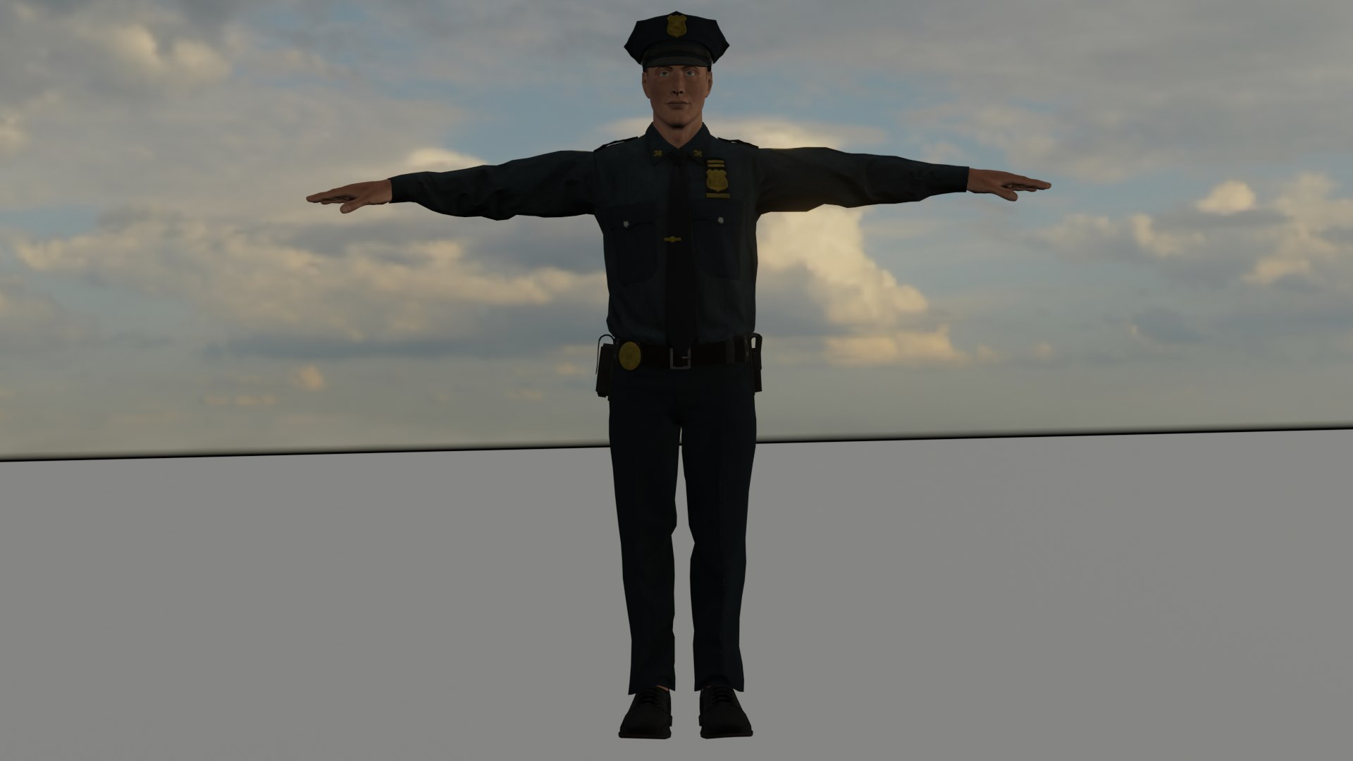 Police 3D model - TurboSquid 1782668