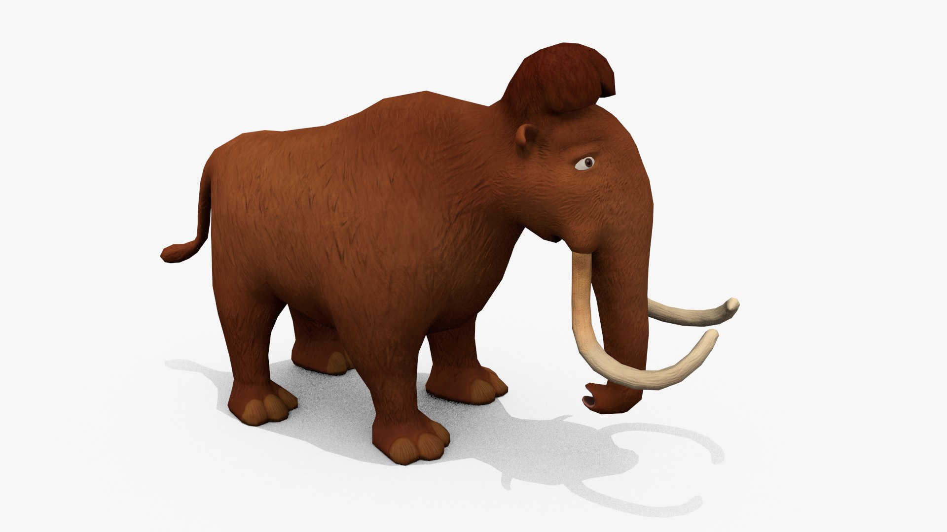 3D Model Cartoon Mammoth | 1148083 | TurboSquid