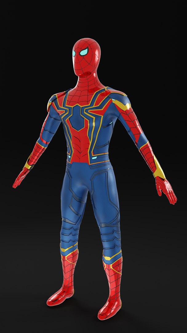 3D Spider Man - Iron Spider Armor Model - TurboSquid 1937473